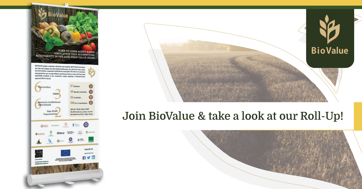 Check out BioValue's Roll-up designed by AXIA - BioValue