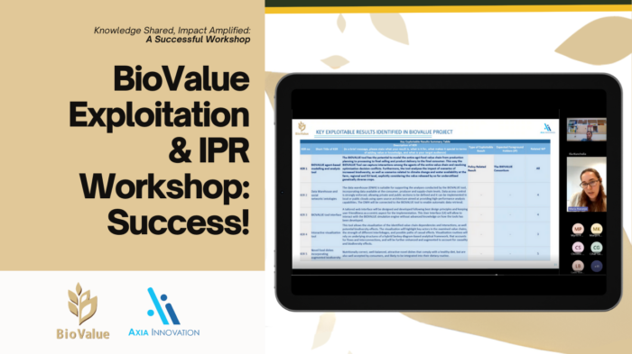 BioValue Exploitation and IPR Workshop! - BioValue