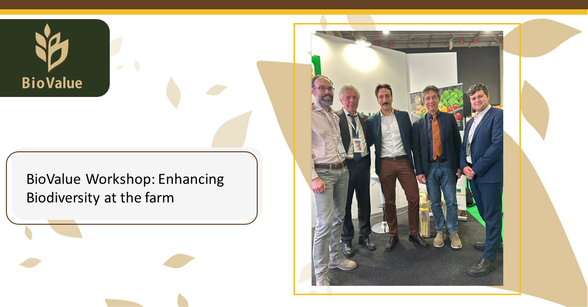 BioValue Workshop: Enhancing Biodiversity at the farm - BioValue